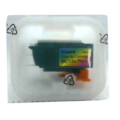 Original Canon Tintendruckkopf BC-12e photocolor für BJC 55 85 Blister ...
