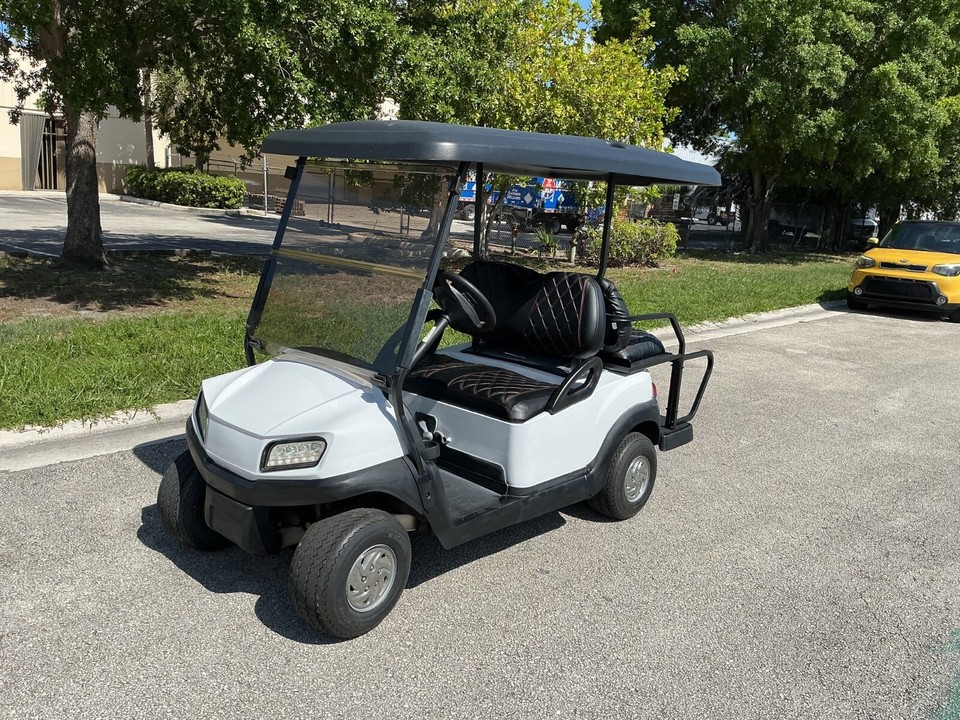 2019 GAS Club car TEMPO Precedent 4 Passenger seat Golf Cart flip seat ...