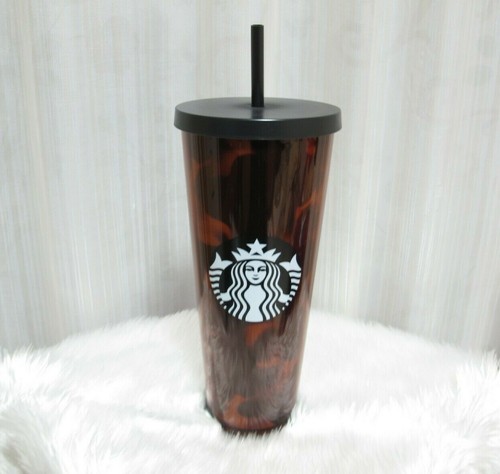 Starbucks Tortoise Shell Cold Cup Tumbler 24 oz. TOGO CUP Thailand | eBay