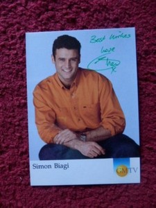 GM -TV PRESENTER - SIMON BIAGI | eBay