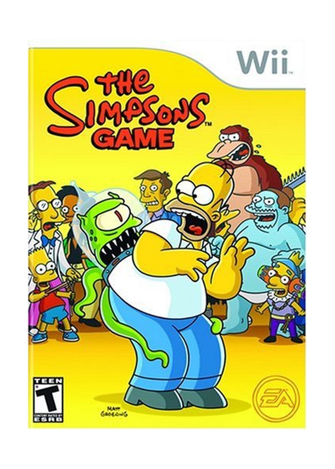 The Simpsons Game (Nintendo Wii, 2007) for sale online | eBay