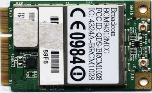 Lote Stock De Fichas Wifi Wireless Broadcom BCM94312MCG Tarjeta Tablero ...