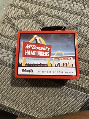 Mc Donald's Hamburgers Lunch Box | eBay