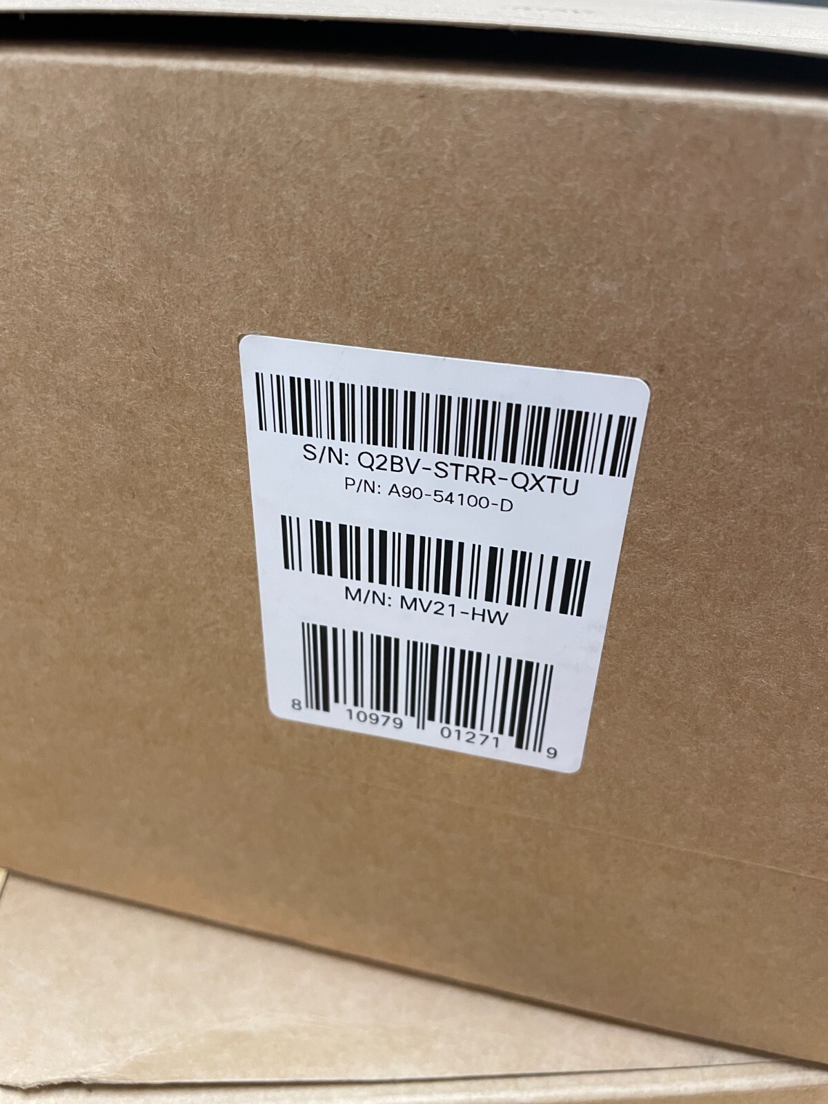 Cisco Meraki Mv21 Cloud Managed Indoor Camera for sale online | eBay