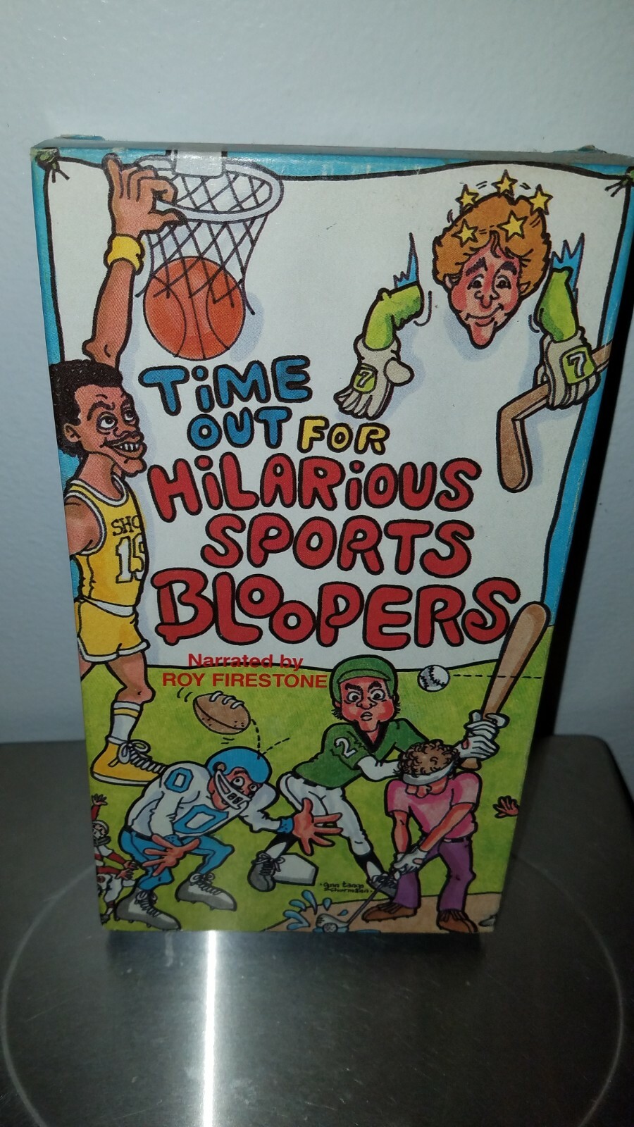 TIME OUT FOR HILARIOUS SPORTS BLOOPERS VHS - ROY FIRESTONE - 1988 ...