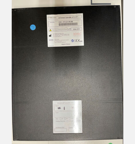 Agfa 3 Disc Imaging 14x17 Universal Cassette For Fire CR No.8 | eBay