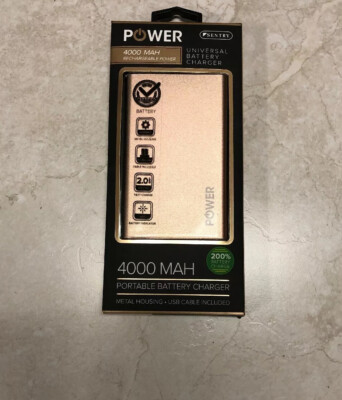 New sealed Sentry 4000MAH Power Bank PW4001 | eBay