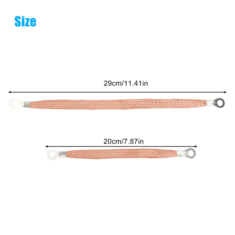 NEW 4x Engine Ground Strap Copper Cable Kit For Car Truck Firewall ...