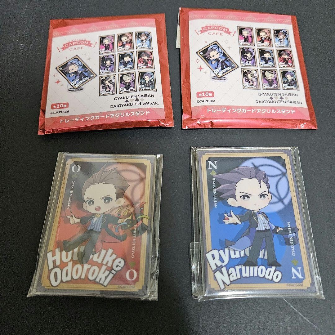 Ace Attorney Acrylic Stand Set Ryunosuke Naruhodo & Kazuma Asougi | eBay