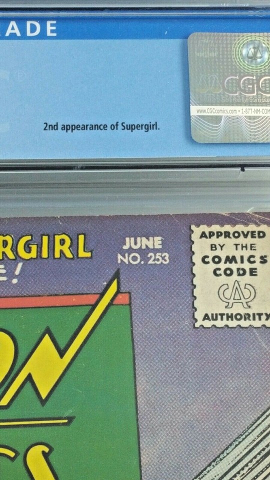 Action Comics #253 CGC 3.0, DC Comics, Jun 1959, Superman, Jimmy Olsen ...