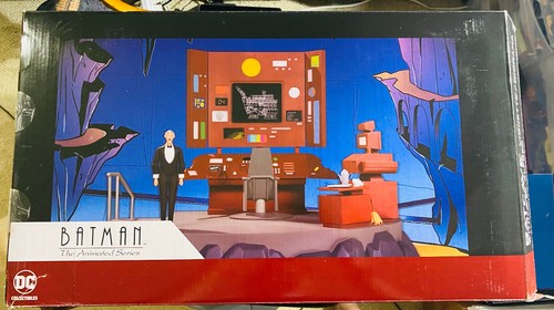 DC Collectibles Batman The Animated Series Batcave Diorama Playset MIB ...