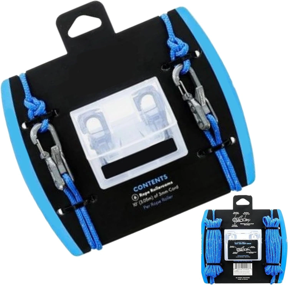 Non-slip Cord and Rope Tightening and Cinching Tool with Rollercam ...