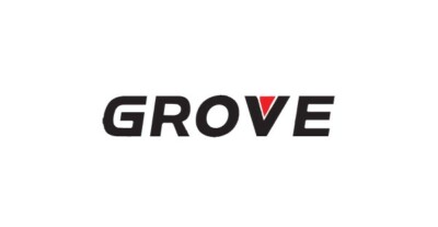 GROVE Crane Vinyl Decal Logo Sticker Emblem Logo Graphic 2 COLOR Boom ...
