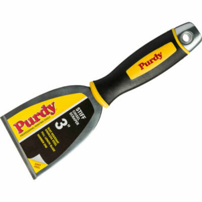 Purdy STIFF Putty Knife - Scraper - 3". Rust Resistant, Stainless Steel ...
