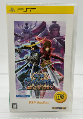 Sengoku Basara Battle Heroes Sony PlayStation PSP JAPAN Ver | eBay