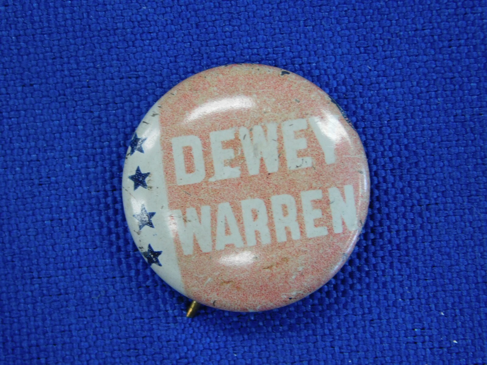 Thomas Dewey Earl Warren 1948 Political Campaign Pinback Campaign ...