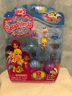 Splashlings 12 Pack Wave 2 Mermaid And Friends Pack (As Shown) 2015 | eBay