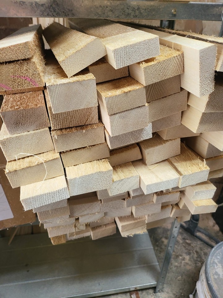 BALSA WOOD sheets (approx size 50mm x 20mmto 30 x 450mm) varing ...