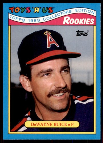 1988 Topps Toys'R'Us Rookies DeWayne Buice Baseball Cards #4 | eBay