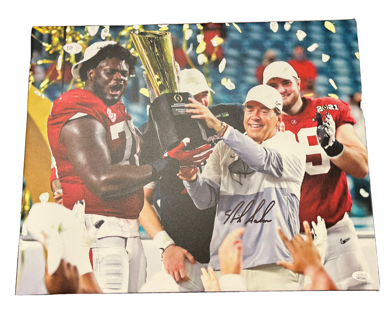 Nick Saban | Autographed Football Memorabilia & NCAA Merchandise