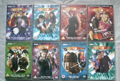 8 x Doctor Who DVDs, The Runaway Bride, Various DVDs From Series 1, 2 ...
