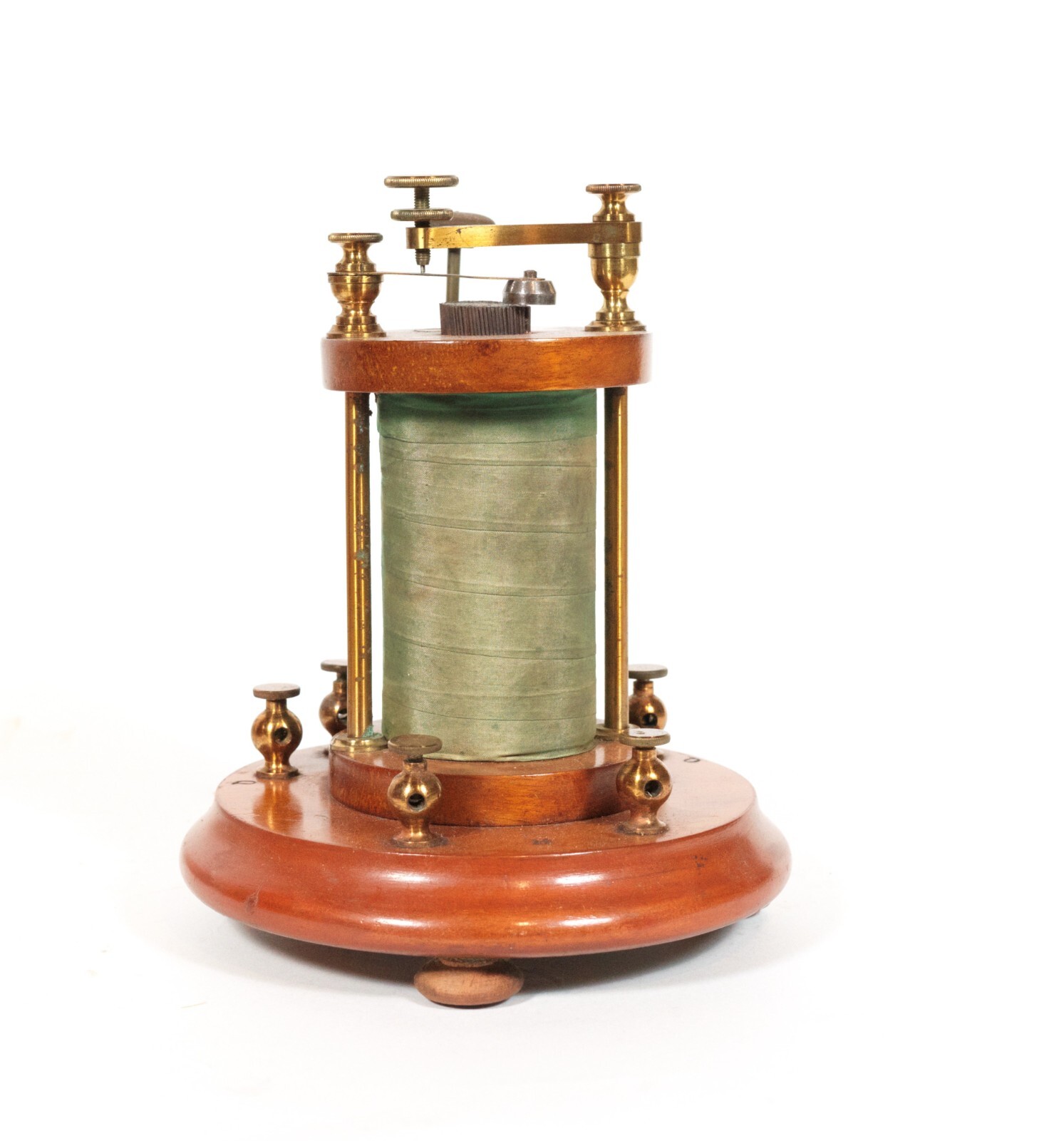 1860's Frederick J. Cox Vertical Induction Coil w/Electrodes & Cabinet ...