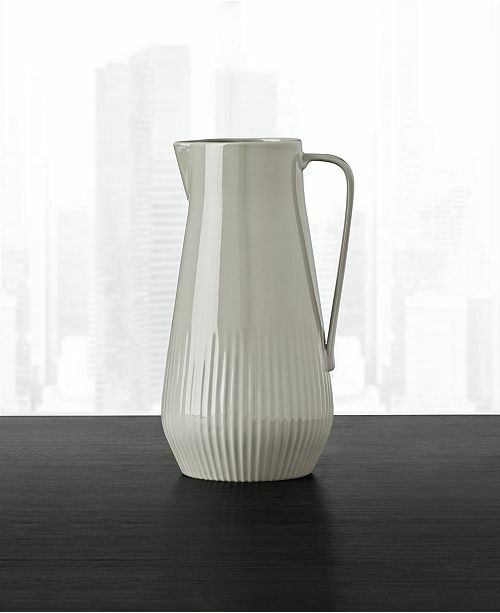 Hotel Collection Modern Stone Gray Pitcher H1886 | eBay