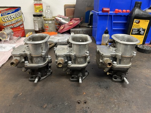 Stromberg 97 Carb Carburetor Lot SP Tops Largo Logo Tri Power Six 6 ...