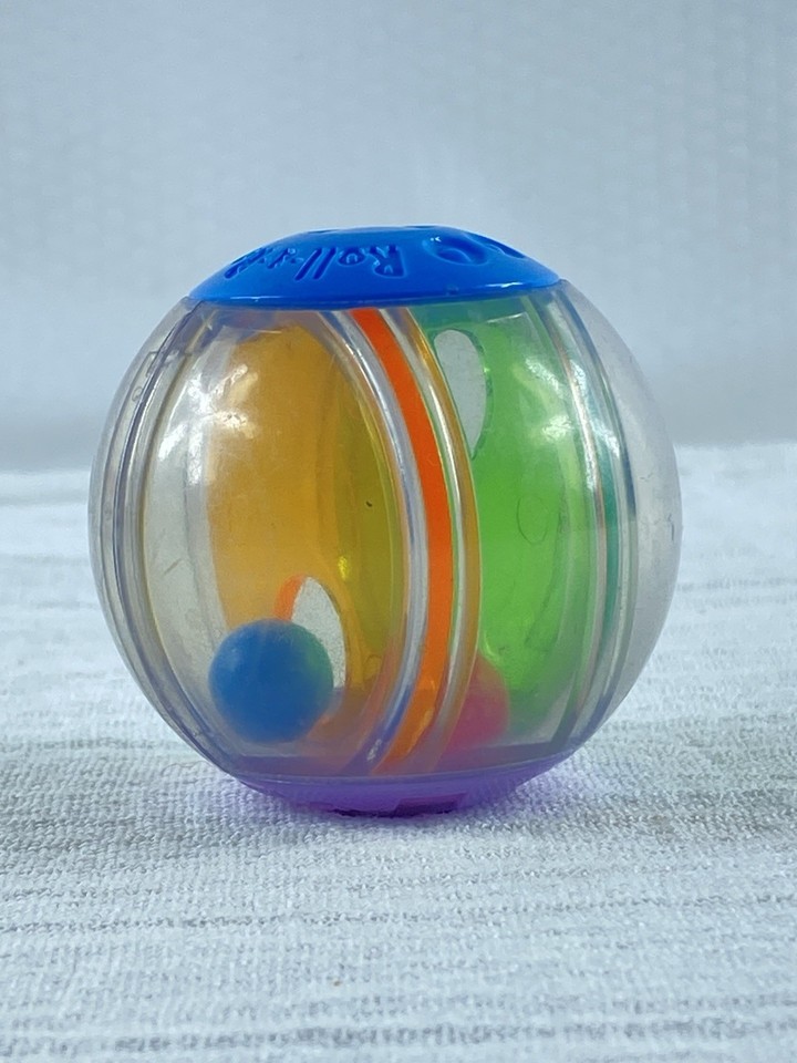 Fisher-Price Roll A Rounds Sensory Balls Baby Toys Sound Movement Lot ...