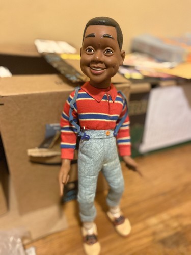 STEVE ERKEL DOLL WITH PULL STRING VINTAGE FROM FAMILY MATTERS WORKS!-No ...
