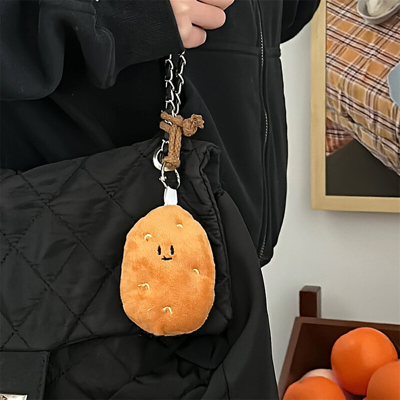 Cute Potato Plush Keychain Cartoon Potato Doll Pendant Backpack ...