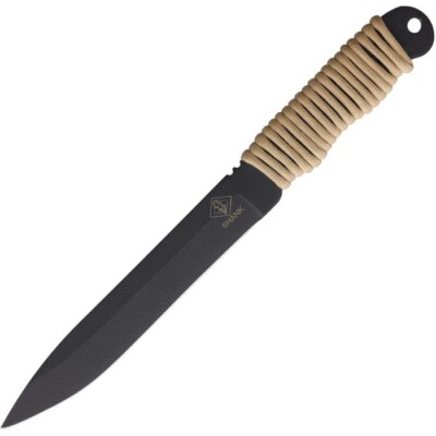 Ontario OKC Ranger Shank Fixed Blade Knife Full Tang 1095 CS Dagger USA ...