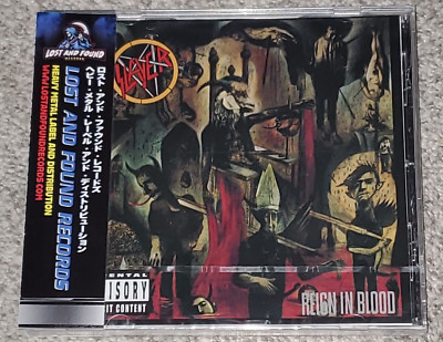 Slayer-Reign in Blood CD sealed Euro import w/promo OBI | eBay