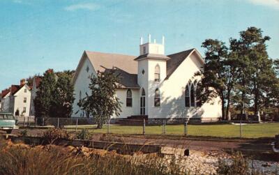 RHODES POINT, Smith Island MD Maryland CALVARY METHODIST CHURCH Chrome ...