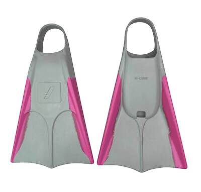 NIFE N2 FINS - Grey / Pink | eBay Australia