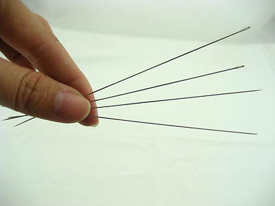 0.6mm extra long thin beading needles soutache sewing jewellery making ...