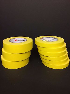 SCOTCH 3M YELLOW MASKING TAPE 6652 6654 BUNDLE PACK | eBay