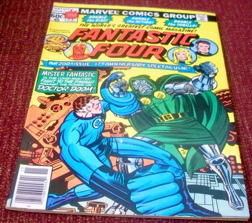 FANTASTIC FOUR #200 70’s Marvel Comic Book Bronze Age DOCTOR DOOM 1978 ...