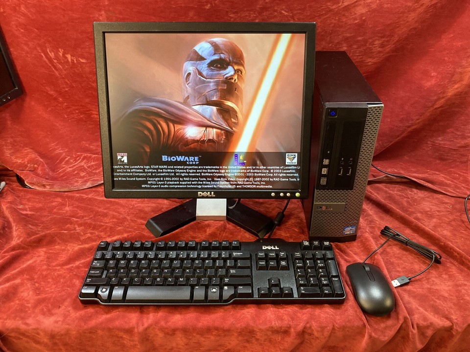 Dell Windows XP SUPER FAST GAMING SYSTEM i5 Processor SSD Radeon GPU ...