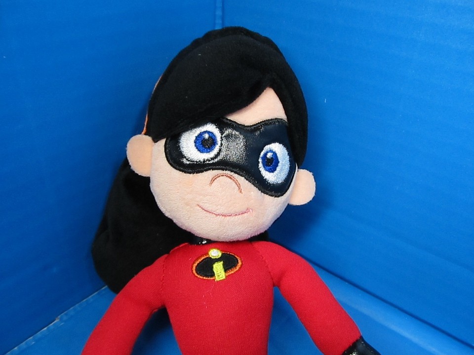 Disney Store The Incredibles 2 VIOLET Plush Superhero Girl Soft Stuffed ...