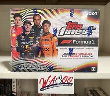 2024 Topps Finest Formula 1 Racing Checklist, F1 Set Info, Boxes