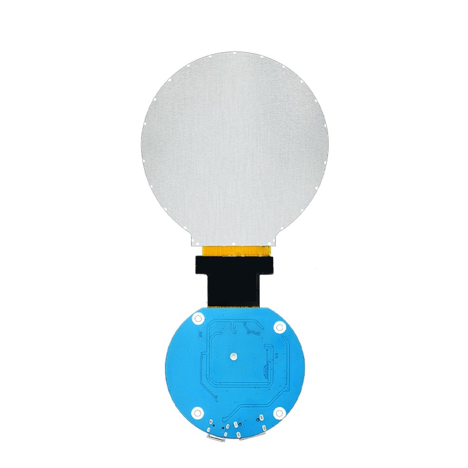 TekGroAml Portable mini IPS LCD Round Screen,2.8 inch 480x480 Circle ...