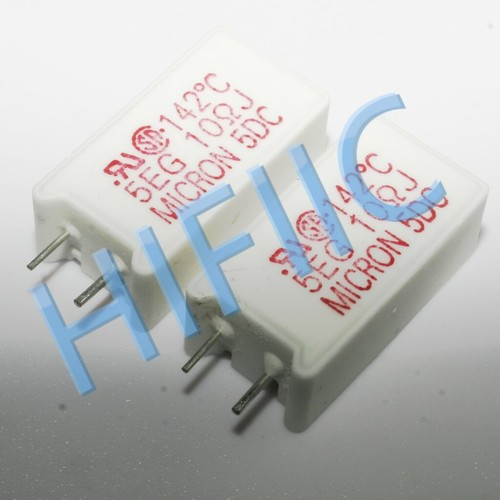 1PCS MICRON 5EG 142C 2.2RJ 6.8RJ 10RJ 1RJ 5% Non-inductive cement ...