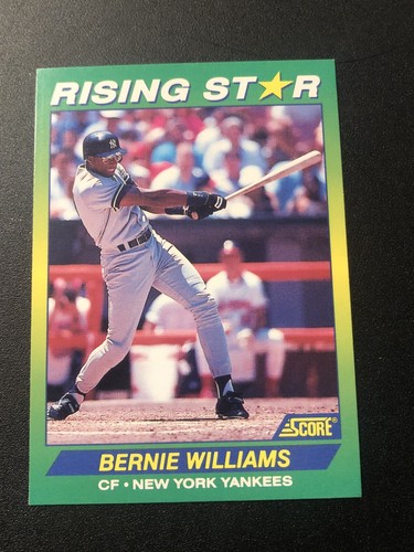 1992 Score Rising Stars Bernie Williams Rookie #34 | eBay