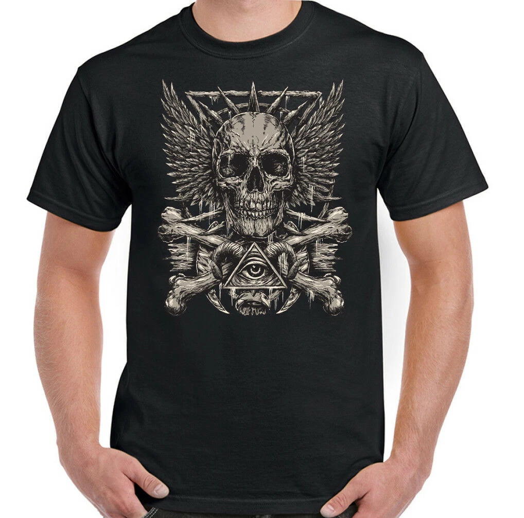 Skeleton Shirts Heavy Metal