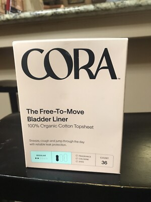 Cora 100% Organic Cotton Topsheet Bladder Liners, Regular Length (36 ...