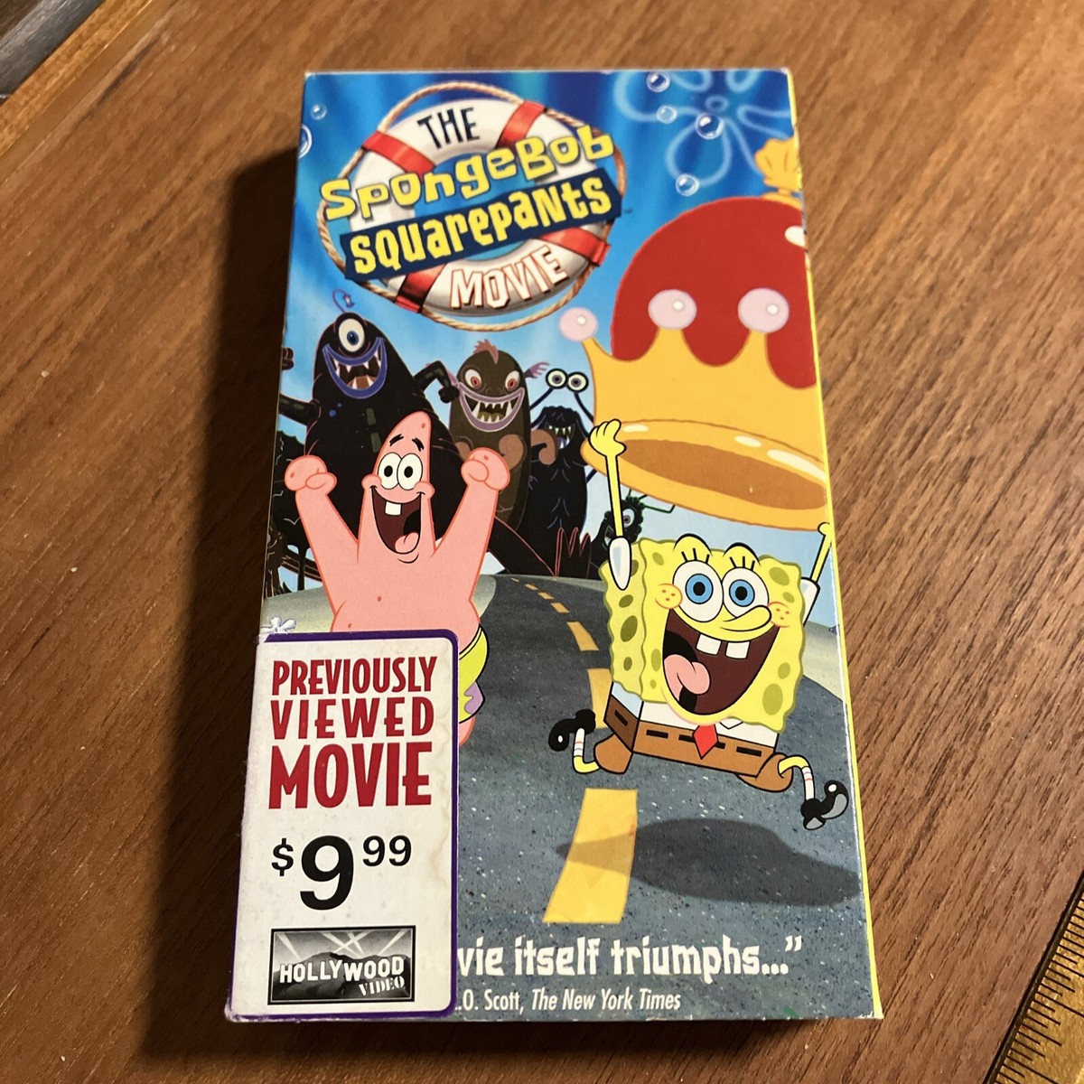 The Spongebob Squarepants Movie Vhs 2004 Plastic Case