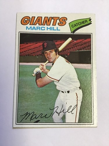 1977 TOPPS #57 Marc Hill Baseball Card -y66 | eBay