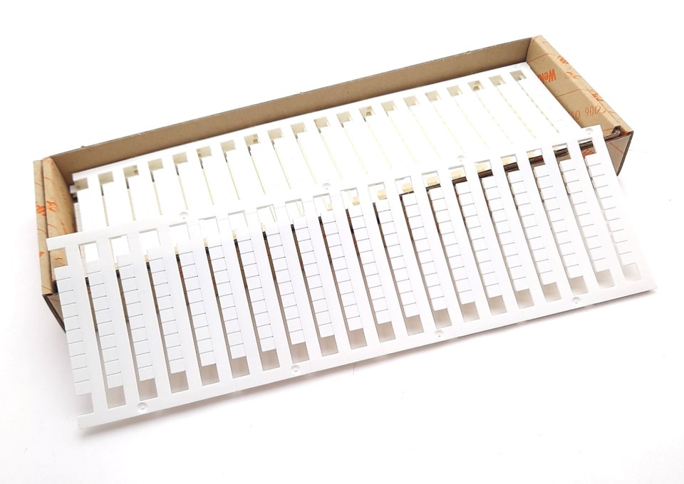 Weidmuller 1609801044 1000 Terminal Markers, Wire Labels & Markers 5 x ...