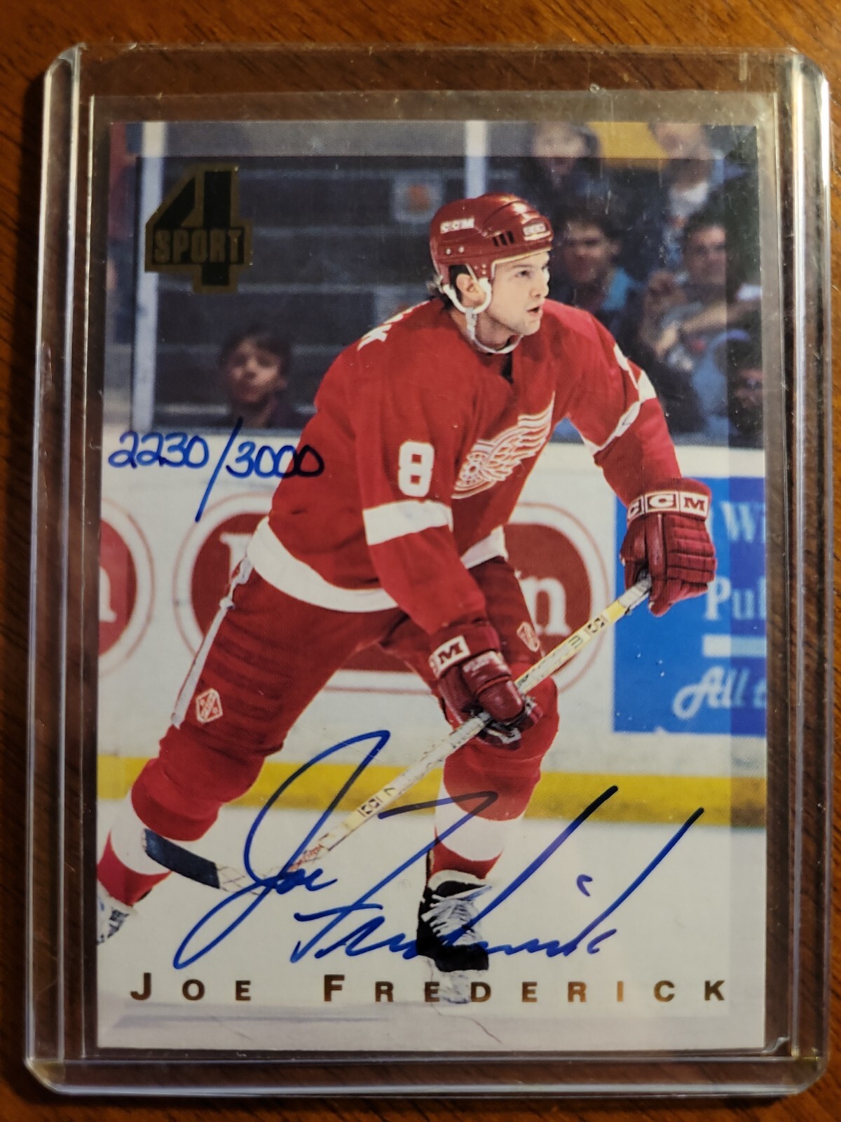 1994 Classic Four Sport Multi-Sport Card #149 Joe Frederick auto 2230/ ...